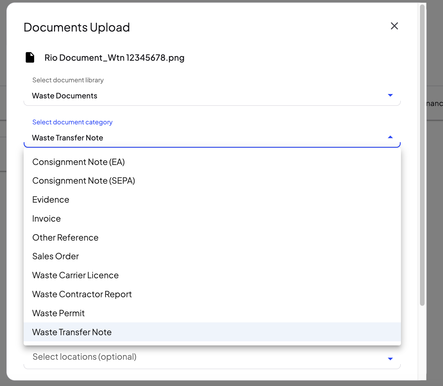 How do I upload documents?